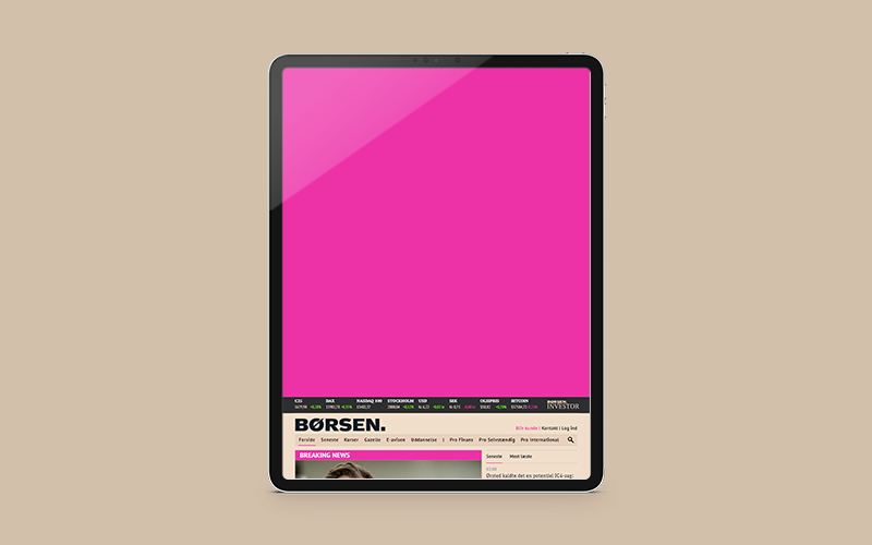 Formater og tekniske specifikationer digital - Børsen Brands